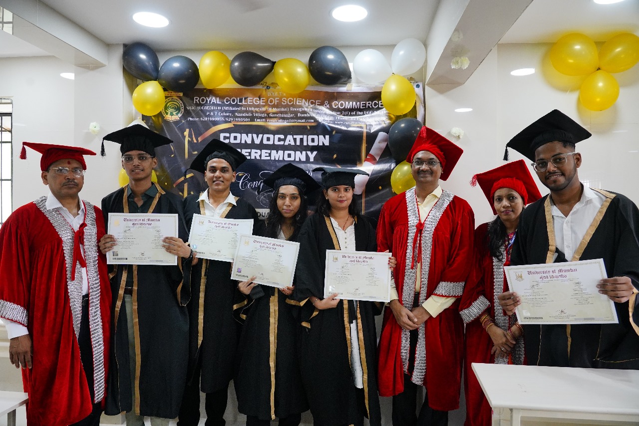 Convocation ceremony 2025 - Royal College Dombivli